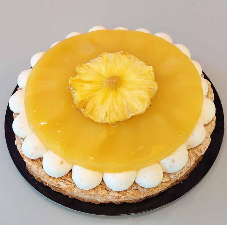 Dacquoise coco ananas | La Maison du Gâteau